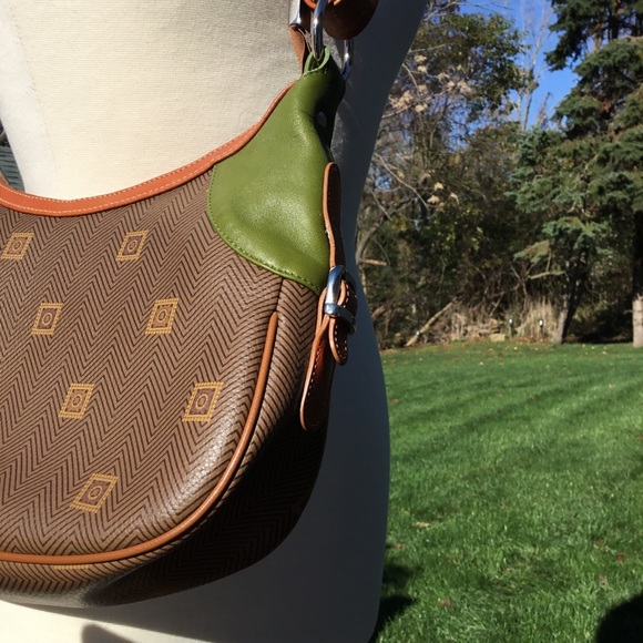 Vintage Texier | Bags | Vintage Texier France Leather Shoulder Bag ...